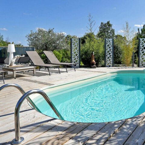 Olivia oval pool: the perfect space for swimming | Waterair Swimming Pools