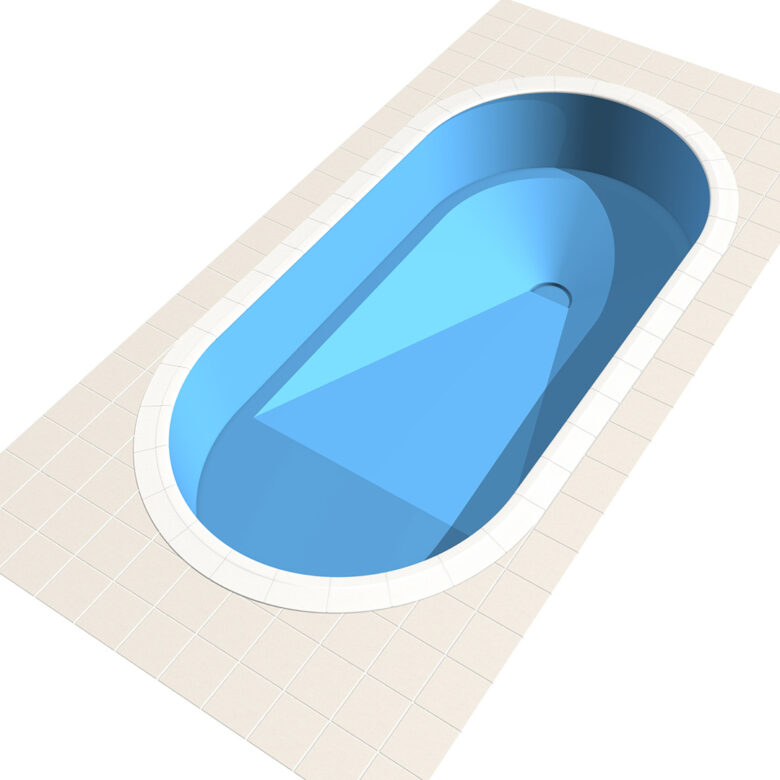 1.2m flat pool bottom | Waterair Swimming Pools