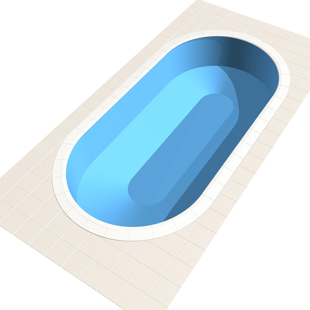 1.2m flat pool bottom | Waterair Swimming Pools