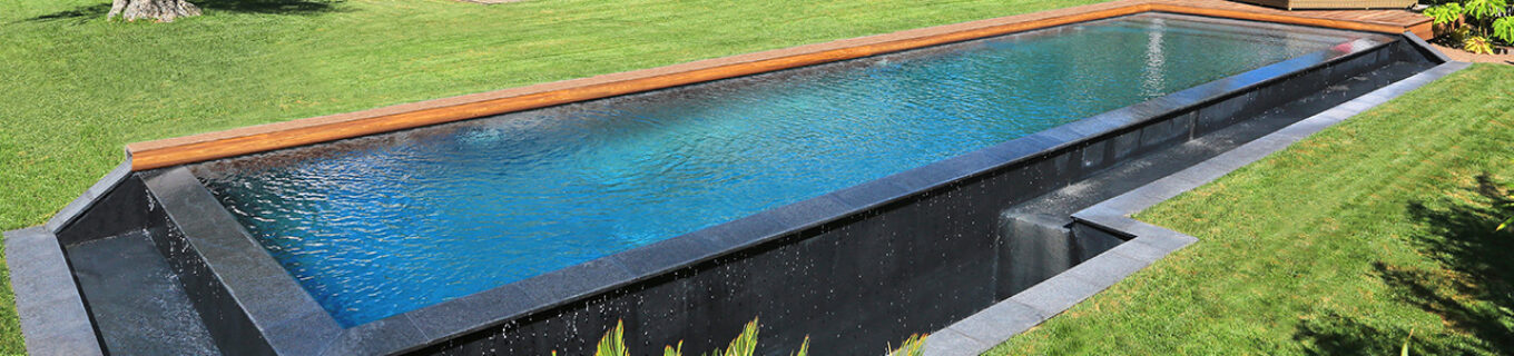 The infinity pool: the ultimate luxury pool | Waterair Swimming Pools