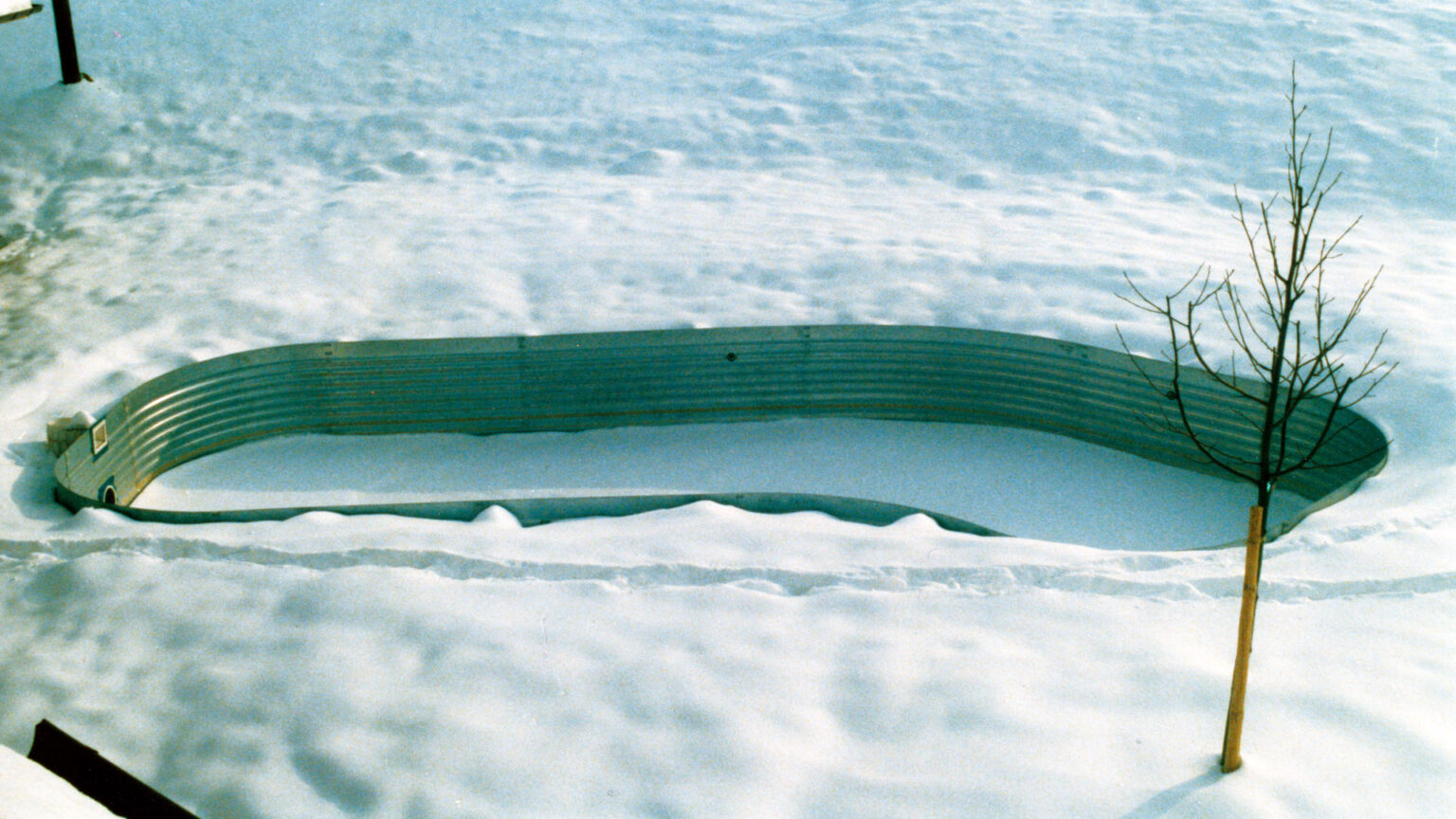 In-ground pool made from steel panels that you can install yourself